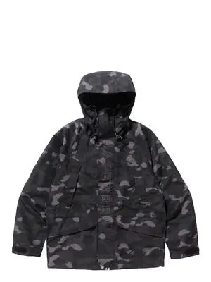BAPE Camo Snowboard Jacket - Black