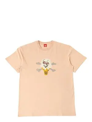 HARVEY NICHOLS Cherry Face Tee Shirt - Pink/rose Smoke