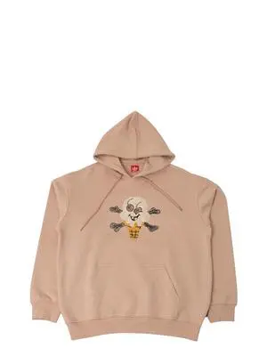 HARVEY NICHOLS Croissant Hoodie - Rose Smoke/pink