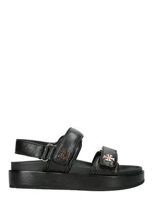 Tory Burch Leather Kira Sandals Black