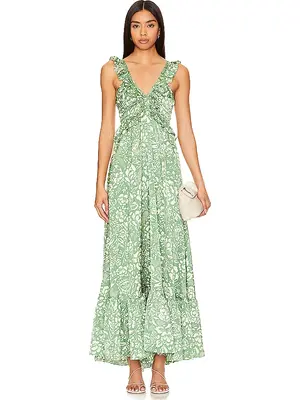 Heartloom Galeta Dress - Verde