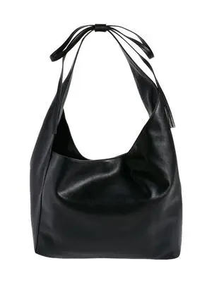 REFORMATION Vittoria Leather Tote Black Leather