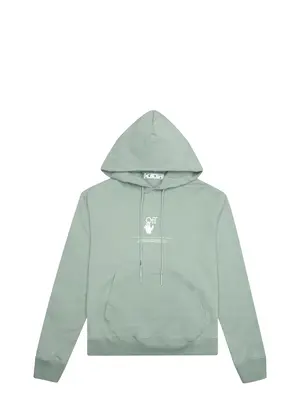 Off-White Offf" Hoodie - Green