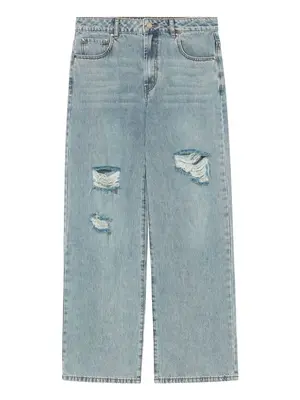 B+AB B+ab Distressed-Effect Mid-Rise Jeans