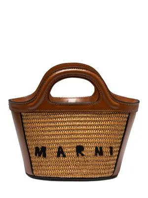 Marni Tropicalia Handbag - Brown