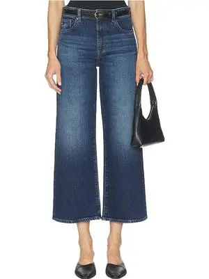 Ag Saige Wide Leg Crop Jeans - Veiled