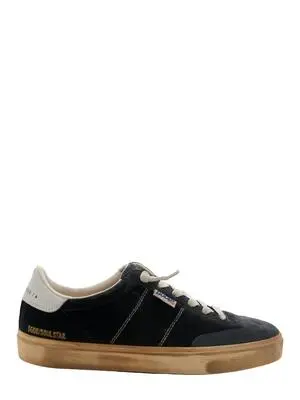 GOLDEN GOOSE Soul Star Velvet Sneakers - Grey
