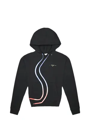 Off-White Acrylic Arrows Incomplete Hoodie - Black