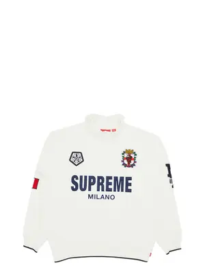 Supreme Milano Half Zip Pullover - White