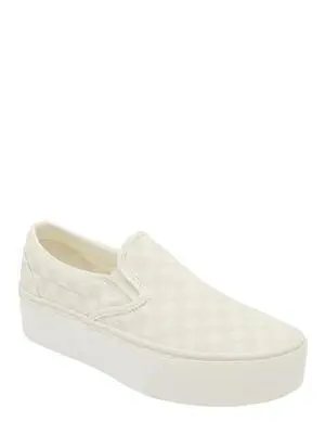 VANS Classic Slip-on Stackform Sneakers - Marshmallow Turtledo