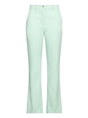 VICOLO Flared Chino Trousers - Green