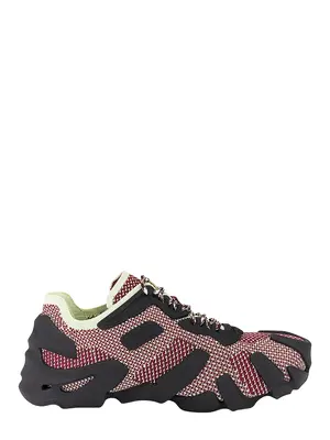 Bottega Veneta Flex Sneakers - Lemon Washed  Cherry  & Black