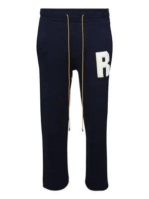RHUDE Letter-patch Drawstring Trousers