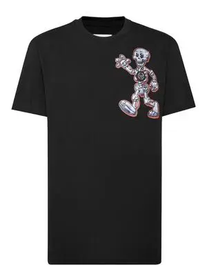 Philipp Plein Skully Gang Cotton T-shirt - Black