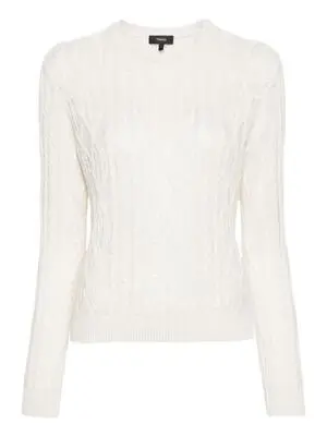 THEORY Theory Cable Knit Jumper