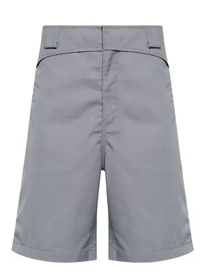 GR10K Folded Belt Bermuda Shorts - Grey