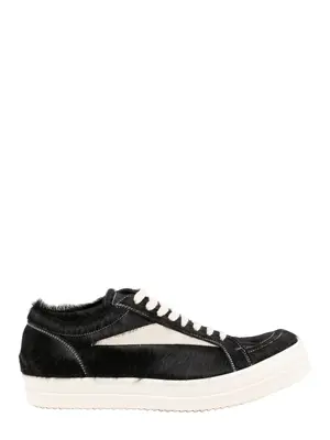 Rick Owens Lace-up Flatform Sneakers - Black