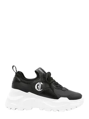 JUST CAVALLI Logo-Appliqué Chunky Sneakers
