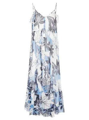 TWINSET TWINSET Floral-Print Maxi Dress