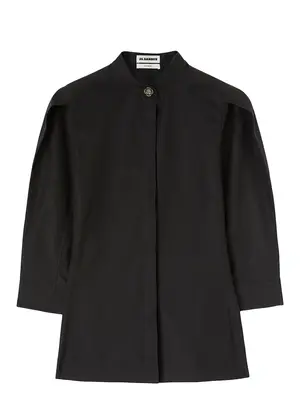 JIL SANDER Saturday P.m. Cotton Shirt - Black