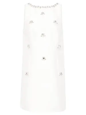 Sachin & Babi Marcella Mikado Mini Dress - White