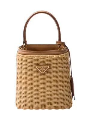 PRADA Mini Panier Bucket Bag