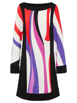 Emilio Pucci Marmo Minidress - Multicoloured