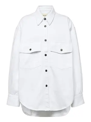 Khaite Mahmet Denim Shirt - White