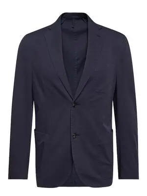 SLOWEAR Cotton-blend Blazer - Blue