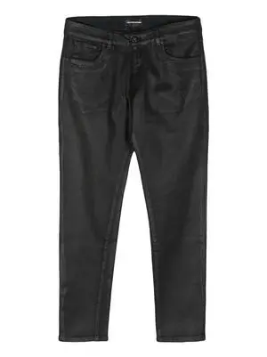 SALVATORE SANTORO Logo-patch Jeans - Black
