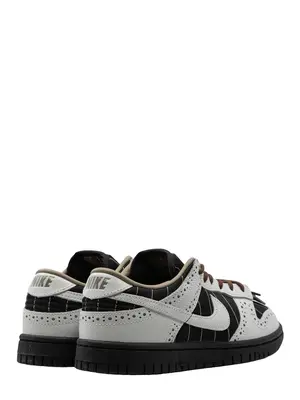 Nike Dunk Low Brogue Pinstripe Sneakers - Black