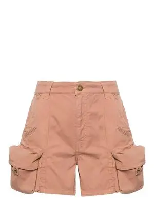Pinko Mid-rise Cargo Shorts - Brown