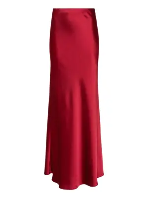 BLANCA VITA Ginestra Long Skirt - Red