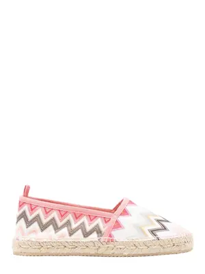 Missoni Zigzag-patterned Espadrilles - White
