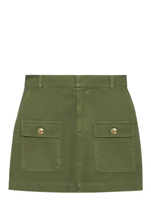 ANINE BING Aliza Mini Skirt - Green