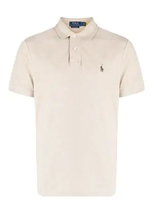Polo Ralph Lauren Polo Pony Cotton Polo Shirt Brown