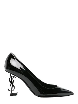 Saint Laurent Opyum 110mm Cassandre-logo Pumps - Black