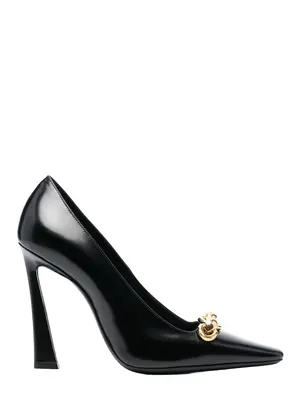 SAINT LAURENT Silvana 110mm Chain Pumps
