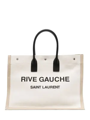 Saint Laurent Rive Gauche Tote - Neutrals