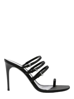 Saint Laurent 95mm Jerry Sandals - Black