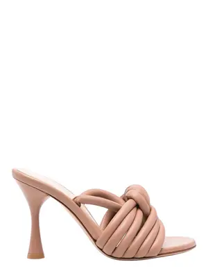 GIANVITO ROSSI 95mm Ottavia Sandals - Neutrals