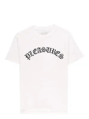 PLEASURES Old E Logo T-Shirt