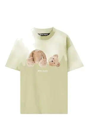 Palm Angels Pa Bear Classic Tee 'mint - Brown