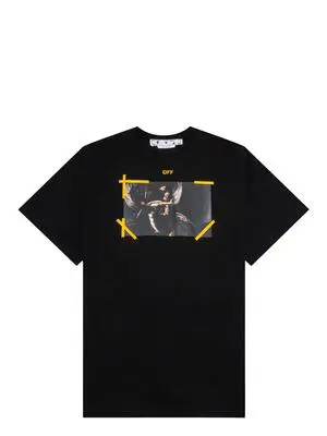 Off-White Diag Arrow Caravaggio Mercy Skate Tee /white - Black