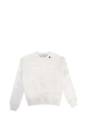 Off-White Acrylic Arrows Crewneck Sweatshirt - White
