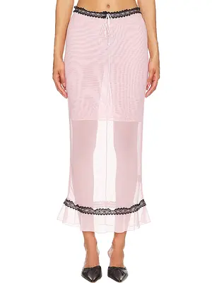BELLA VENICE The Katarina Skirt - Blush