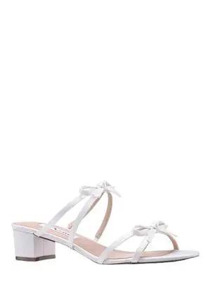 Nina Gaby Slide Sandal - Ivory