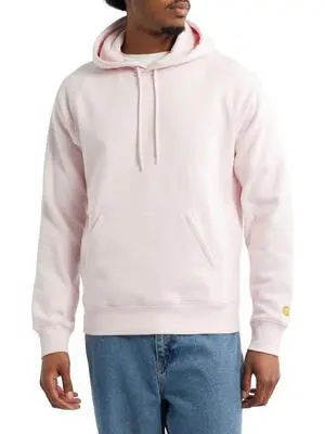 Carhartt Work In Progress Carhartt Work In Progress Chase Fleece Hoodie Air Pink / Gold