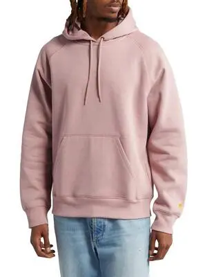 Carhartt Work In Progress Carhartt Work In Progress Chase Fleece Hoodie Glassy Pink / Gold