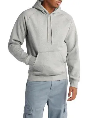 Carhartt Work In Progress Carhartt Work In Progress Chase Fleece Hoodie Grey Heather / Gold